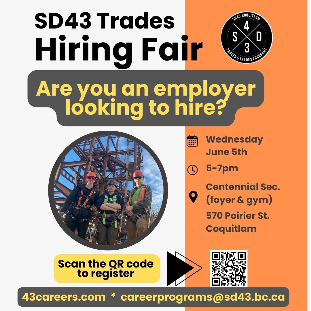 Career & Trades Programs - School District No. 43 (Coquitlam)